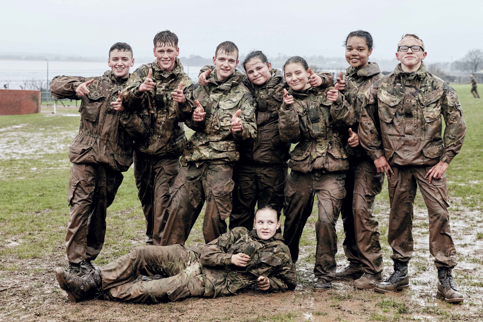 Out in the field - Sea Cadet