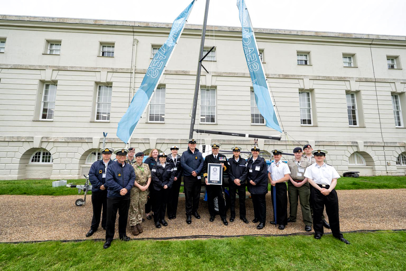 Record breakers - Sea Cadet