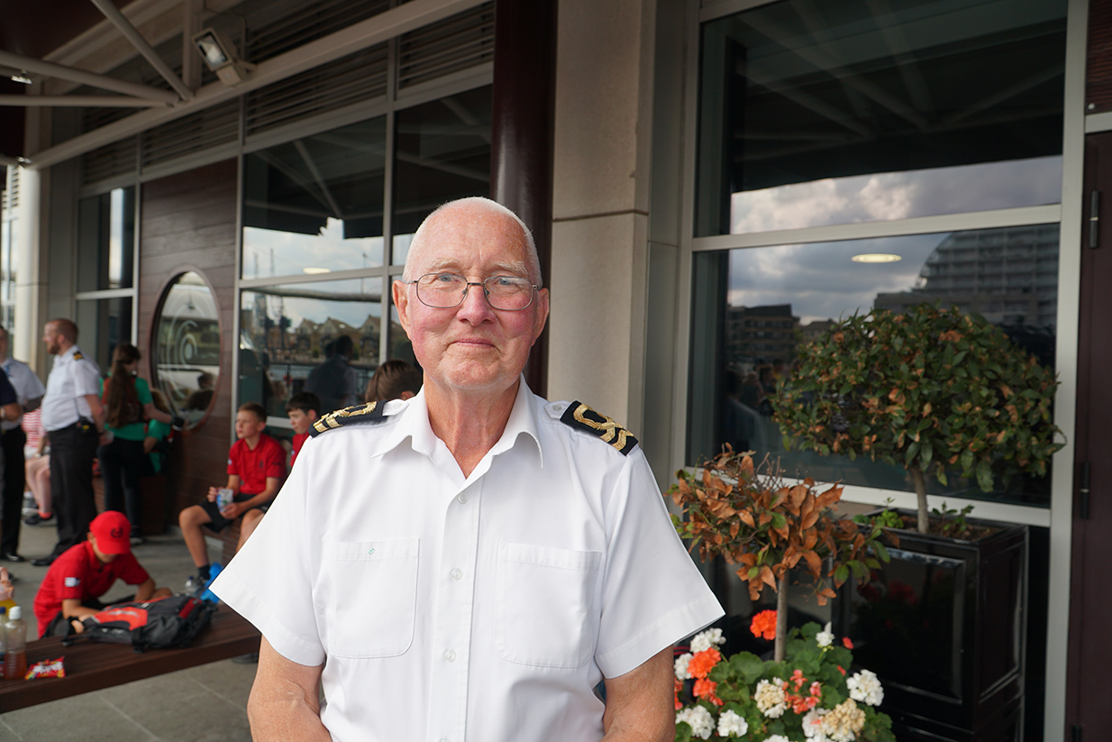 Making a splash - Sea Cadet