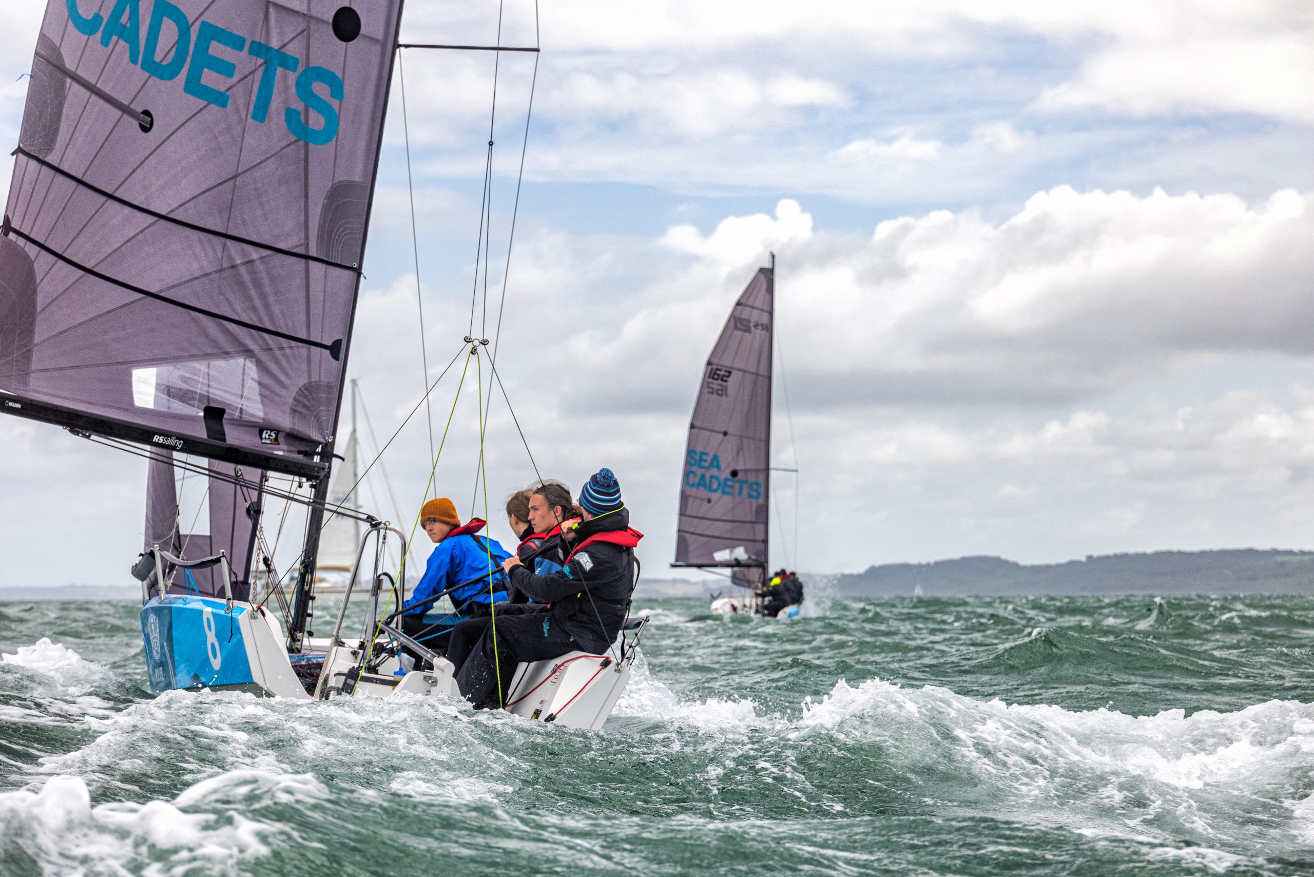 Sailing up a storm - Sea Cadet